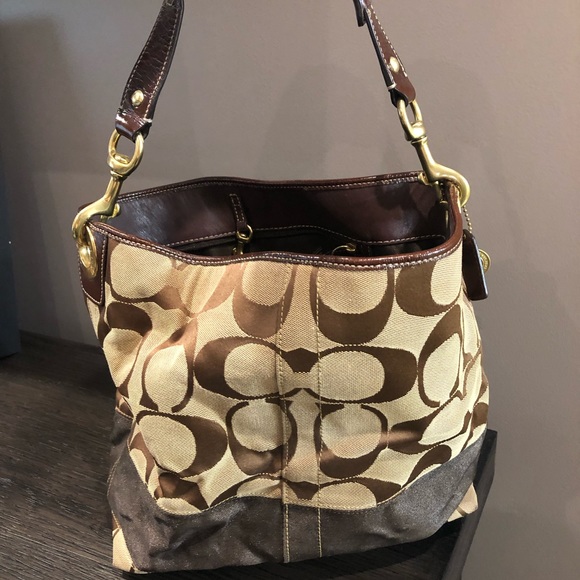 Coach | Bags | Coach Brown Purse Almost New | Poshmark